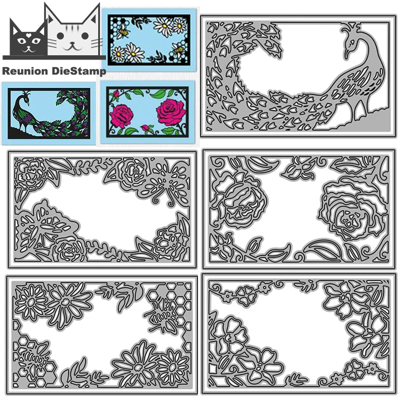 Florals-Flowers-troqueles-de-corte-de-Metal-para-fabricaci-n-de ...