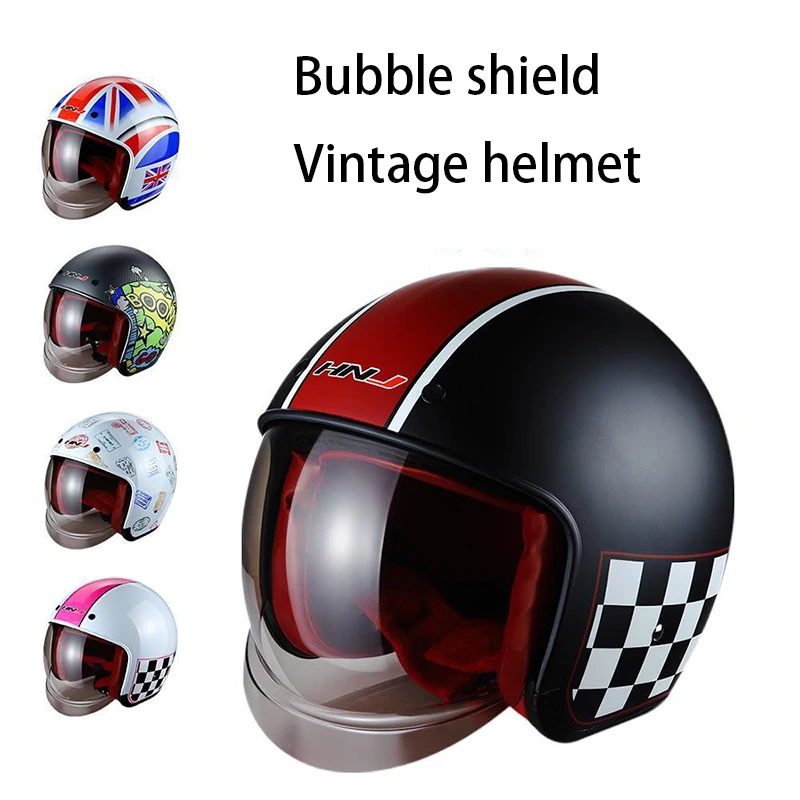 Motorcycle Helmet 3/4 Mica | Vintage Motorcycle Helmets | Helmet ...