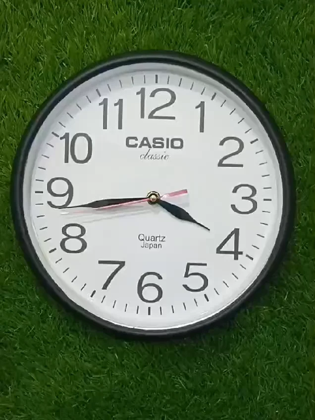 Home Decoration Simple Round New Design plastic wall Clock (FREE ...