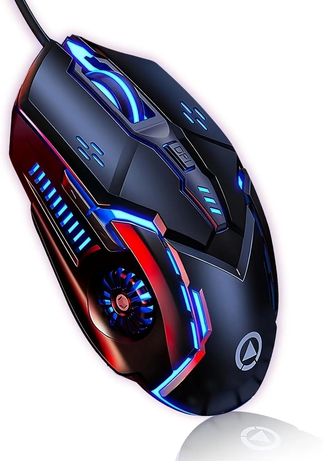 unsharkable-Wired-Gaming-Mouse-Silent-Click-Noiseless-Optical-Gamer ...