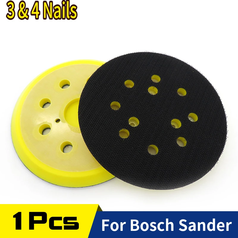 1 Pcs 5Inch 125MM 8-Hole Back-up Sanding Pad Hook and Loop Sander ...