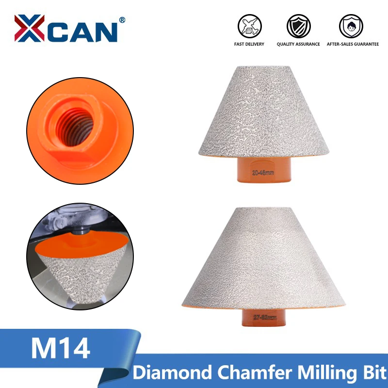 XCAN Diamond Chamfer Milling Bit Enlarge Hole Drilling Ceramic Tile ...