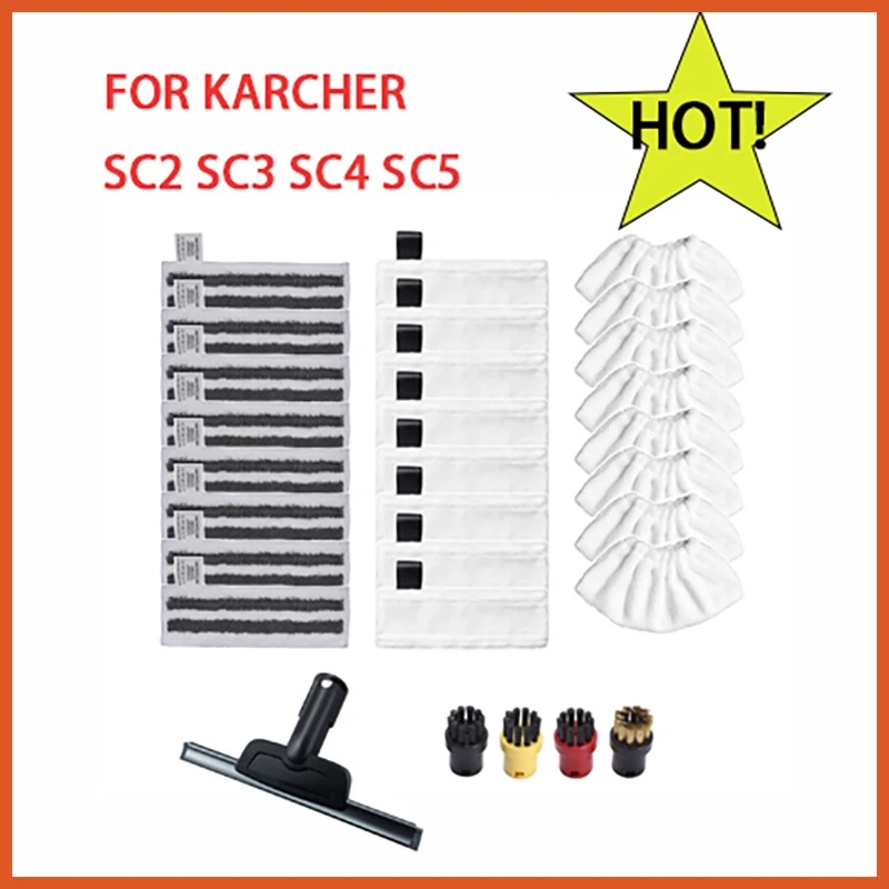 For Karcher Easyfix SC2 SC3 SC4 SC5 Mop Rag Spare Parts And Window ...
