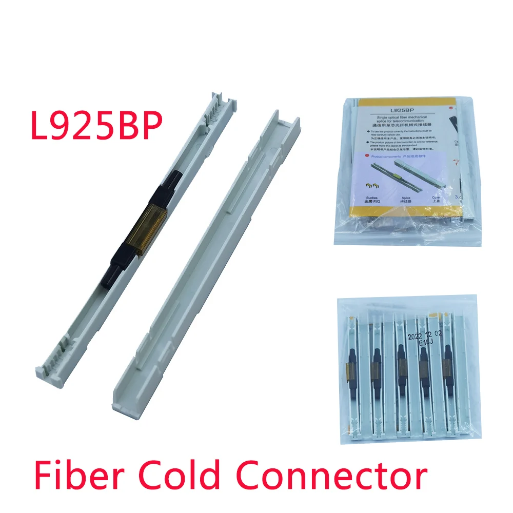 L925BP Fiber Optic Mechanical Splice Drop Cable Splice Bare Fiber Cold ...