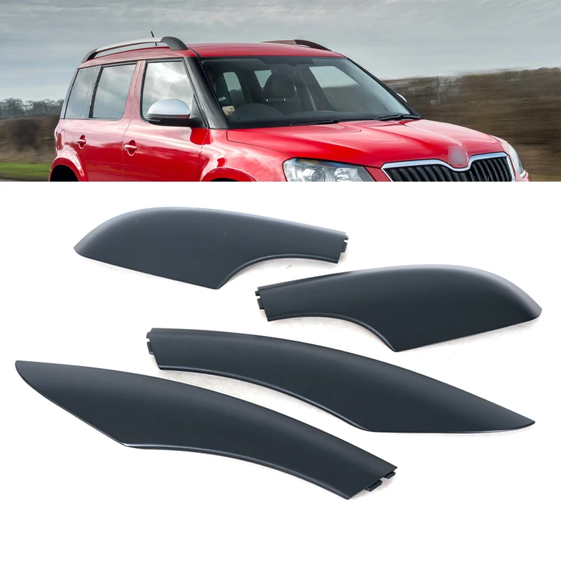 Cremalheira-de-bagagem-do-telhado-para-Skoda-Yeti-SUV-tampa-do-trilho ...