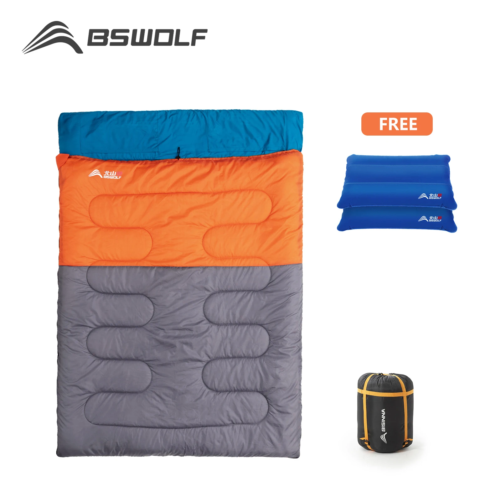 BSWolf-Ultralight-Camping-Sleeping-Bag-Waterproof-Keep-Warm-Double-Adults-Cotton-Sleeping-Bag ...