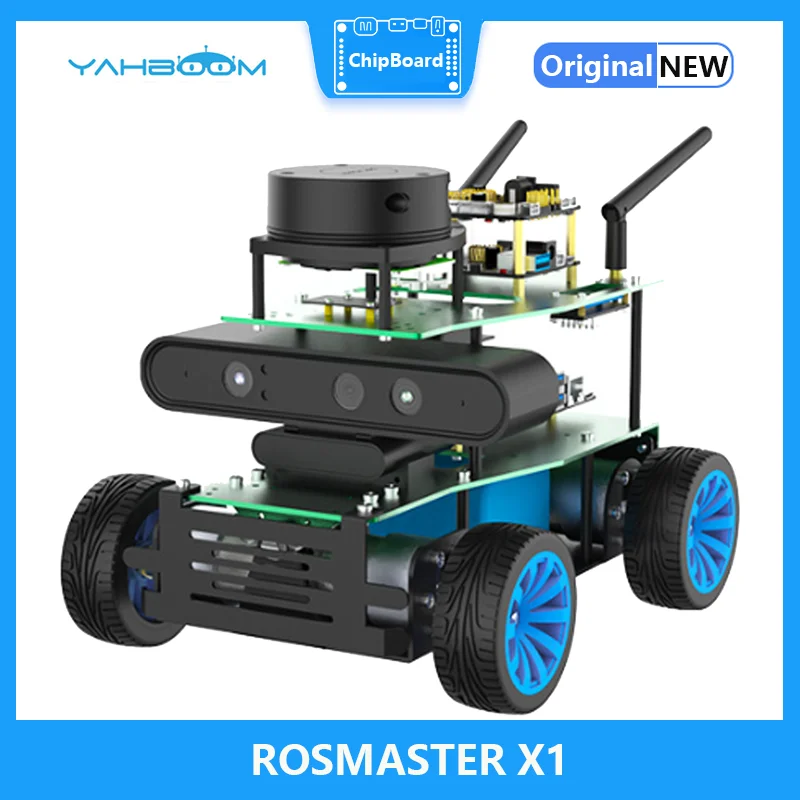 ROS Robot ROSMASTER X1 Diferencial de quatro rodas Kit Carro Não ...