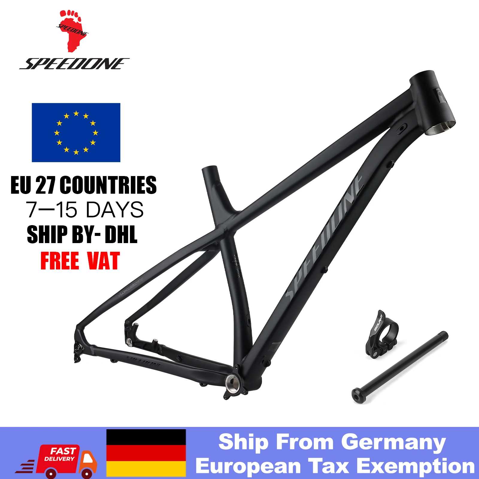Envío desde Alemania SPEEDONE MTB 29 cuadro de bicicleta 12x148mm ...