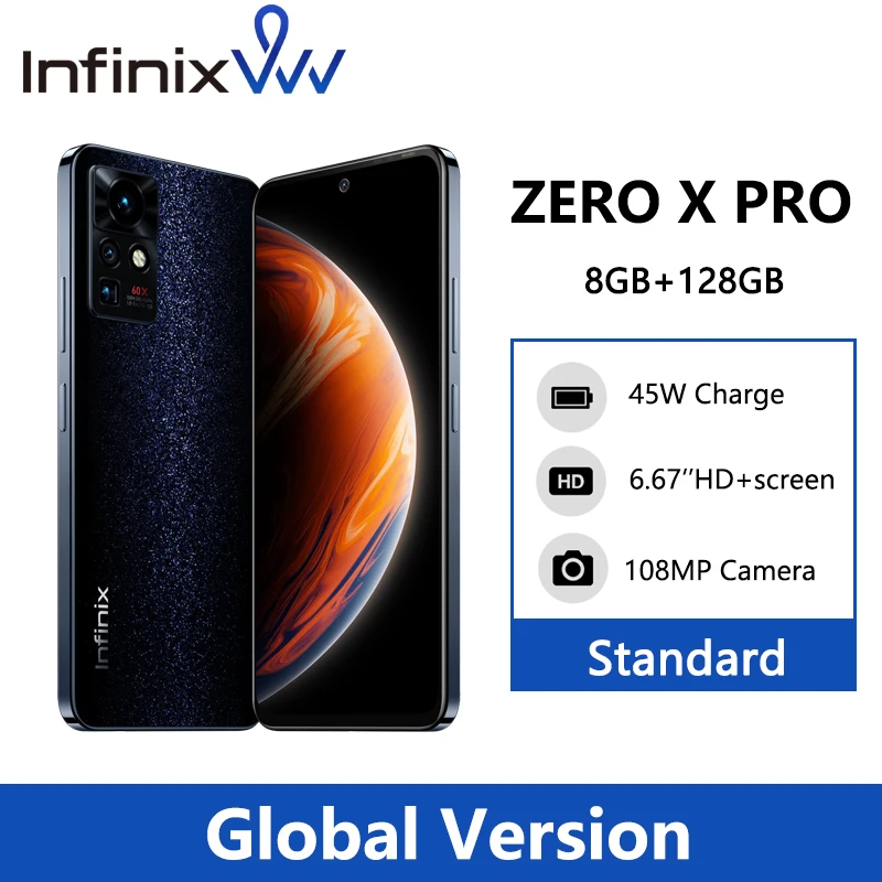 Infinix Smartphone ZERO X PRO, 8GB, 128GB, pantalla de 6,67 pulgadas ...