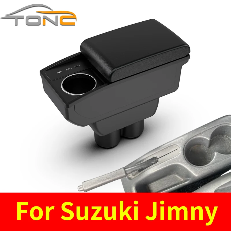 For-Suzuki-Jimny-Armrest-Box-For-Suzuki-Jimny-1999-2017-Car-Armrest ...