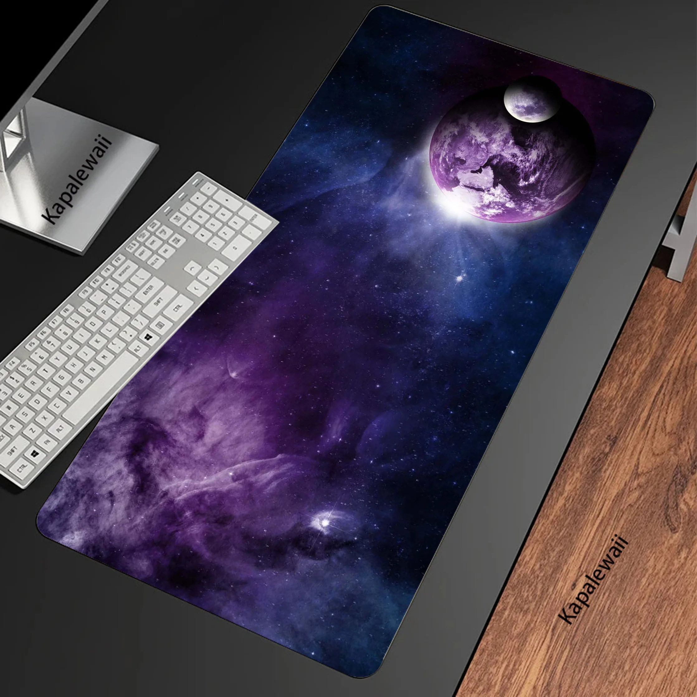 Purple-Star-Space-Mouse-Pad-Gaming-Mouse-Mat-Gamer-XXL-Large-Mousepad ...