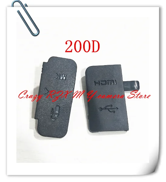 NEW-USB-HDMI-DC-IN-VIDEO-OUT-Rubber-Door-Bottom-Cover-For-CANON-For-EOS ...