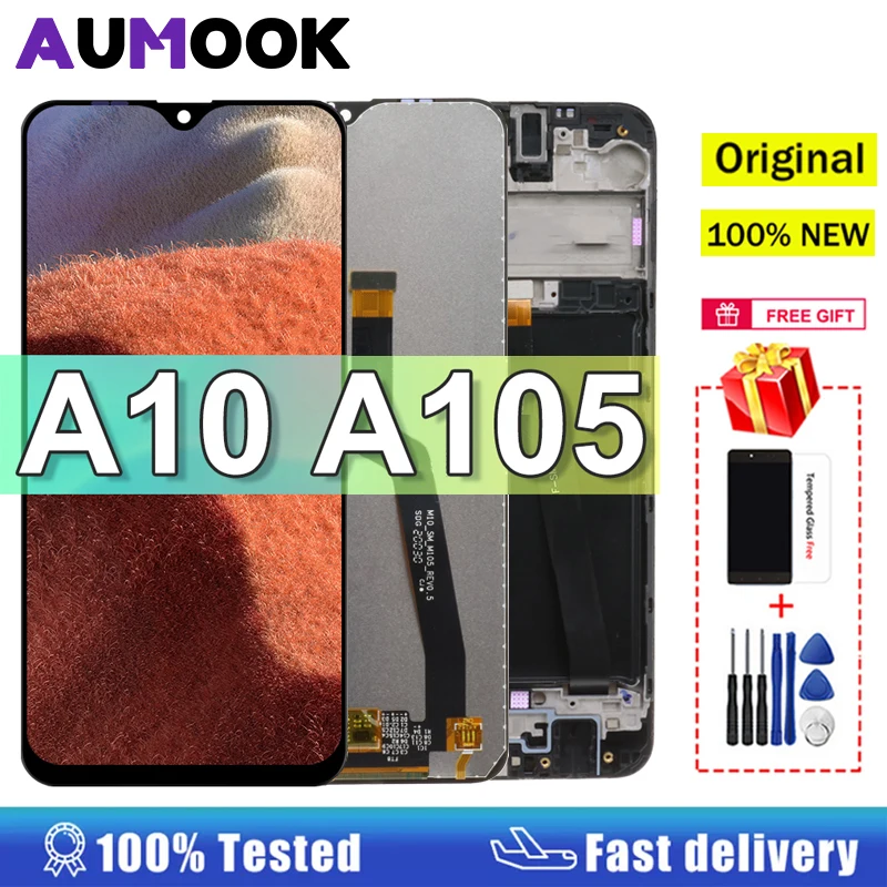 6.2" Original LCD For Samsung Galaxy A10 A105 A105F SM-A105F LCD ...