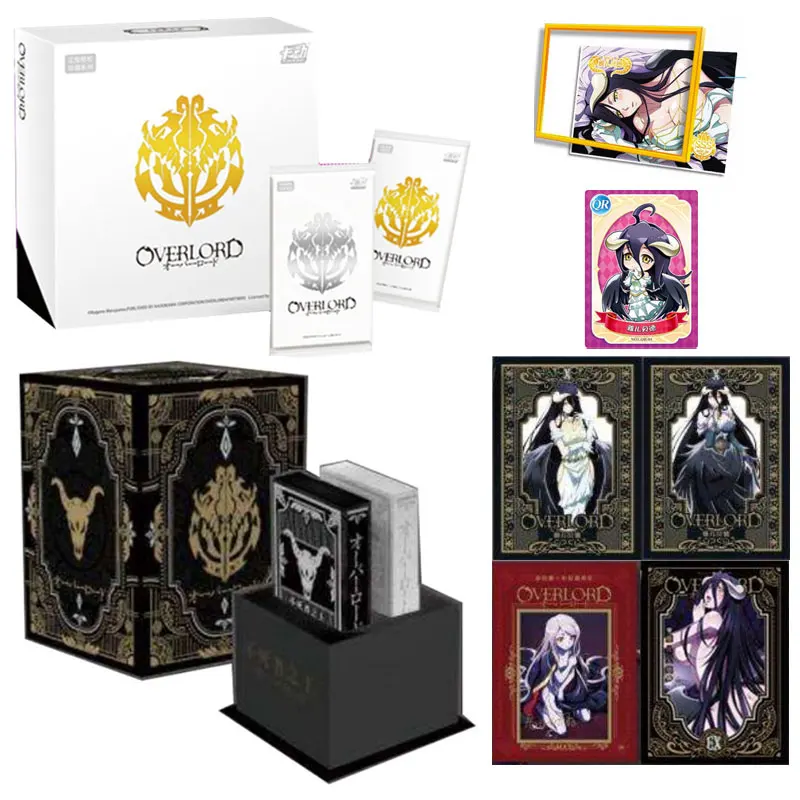 Japanese-Anime-Overlord-Collection-Cards-Japanese-Anime-Albedo-Booster ...