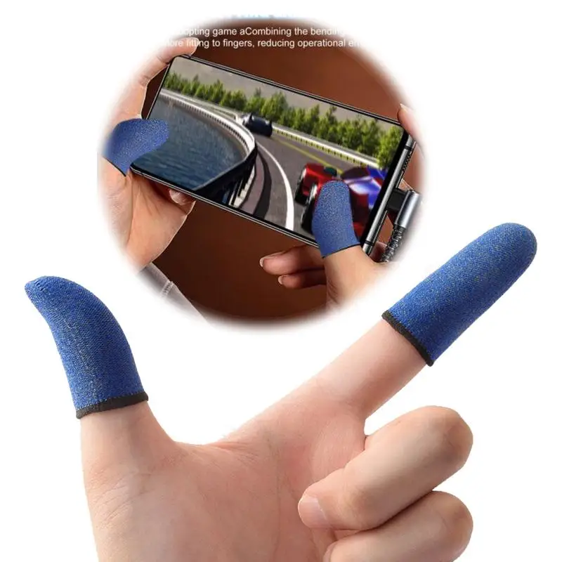 20-2PCS-Fingertips-For-Game-PUBG-Mobile-Anti-Slip-Finger-Glove-Game ...