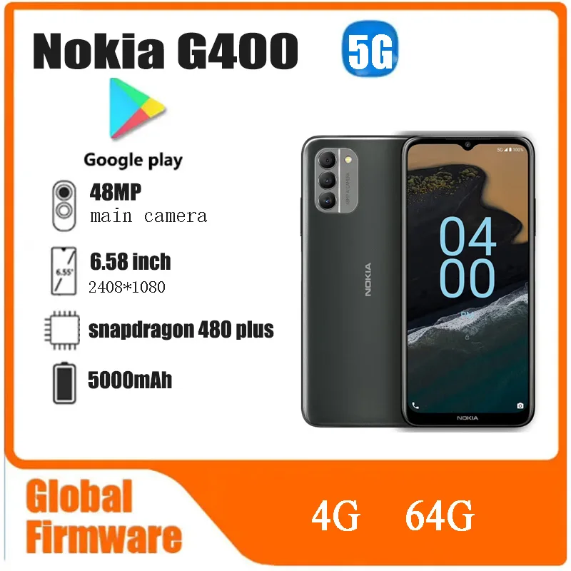 Nokia-G400-5G-SmartPhone-CPU-Qualcomm-Snapdragon-480-plus-Battery ...