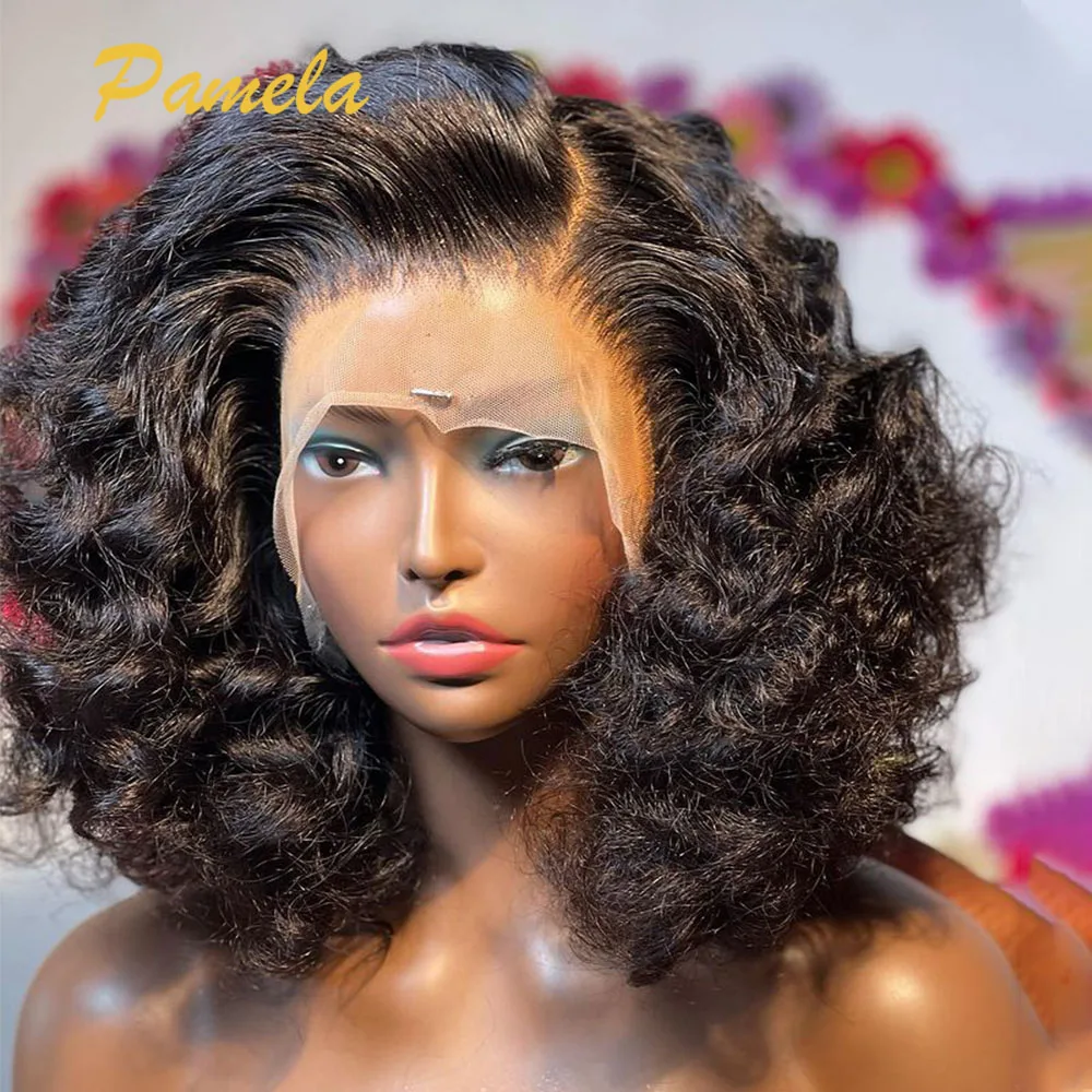 Brazilian Loose Deep Wave 13x4 Lace Front Wigs For Women 250% Density ...