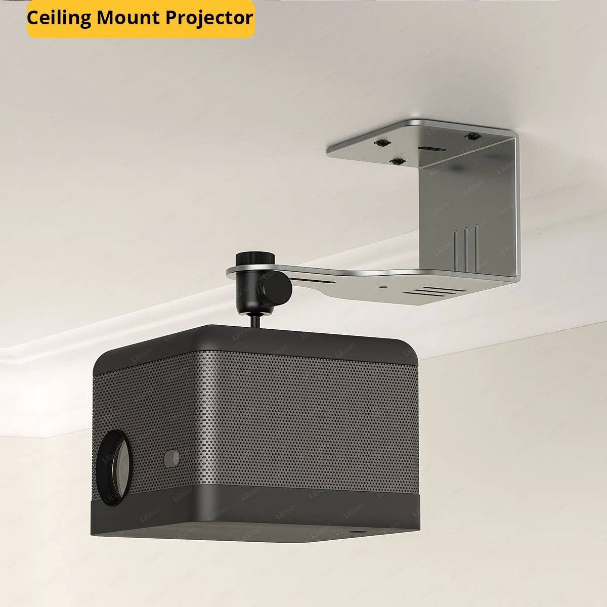 Projector-Ceiling-Mount-Bracket-Sturdy-Thickened-Aluminum-Alloy-Wall ...