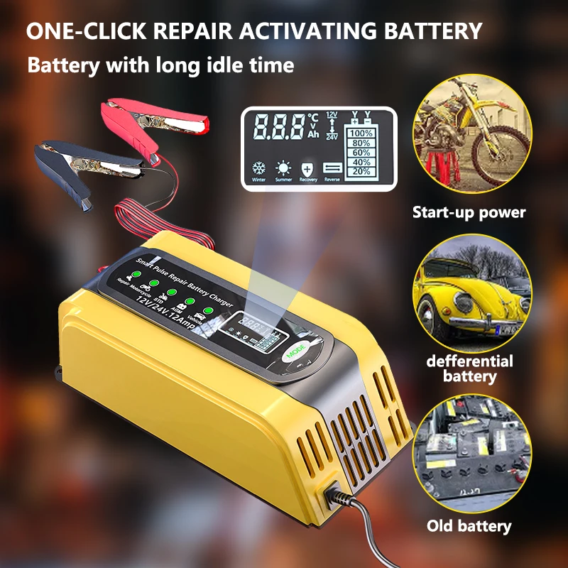 Car-Battery-Charger-12V-12A-24V-6A-Full-Automatic-Smart-Battery ...