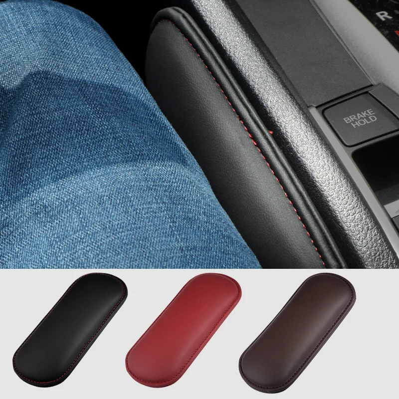 Leather-Car-Leg-Cushion-Universal-Knee-Self-adhesive-Foot-Anti ...