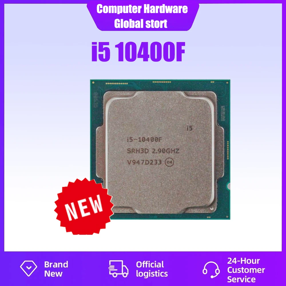 NEW-Core-i5-10400F-2-9GHz-Six-Core-Twelve-Thread-CPU-Processor-65W-LGA ...