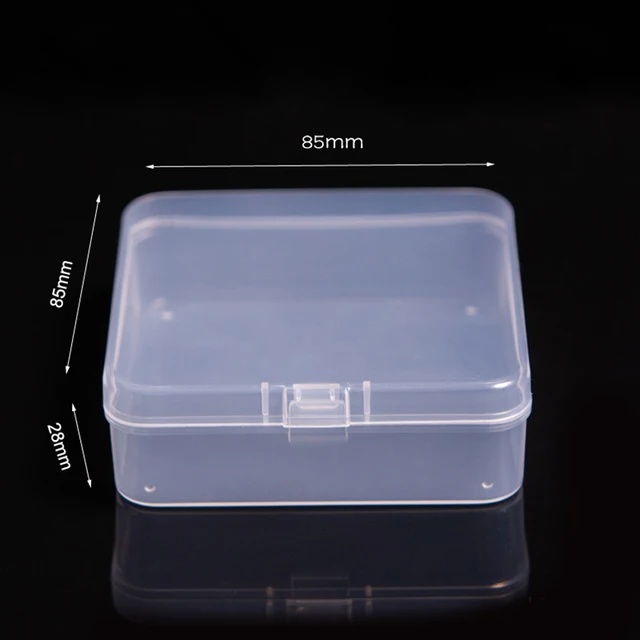 Mini Boxes Rectangle Plastic Storage Box Practical Frosted Translucent ...