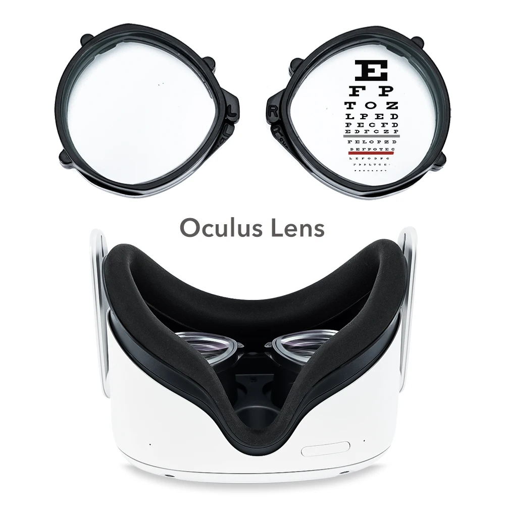 For Oculus Quest 2 Myopia Lens Magnetic Eyeglass Anti Blue Glasses ...
