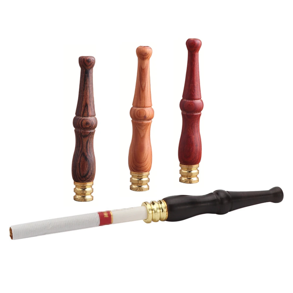 Filter Cigarette Holder Wooden | Double Wooden Cigarette Holder ...