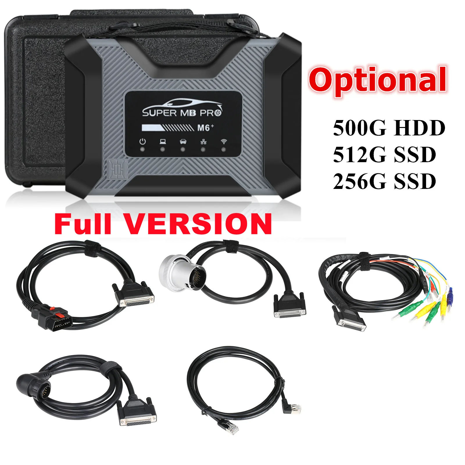 Super Mb Pro M6 + M6 Plus Draadloze Ster Diagnose Tool Volledige ...