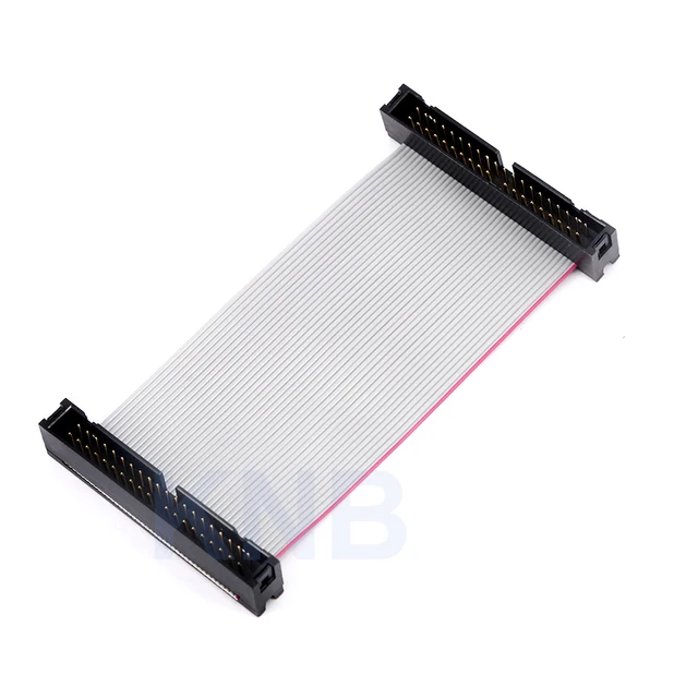 40 Pin Male to Male IDE Hard Drive PATA HDD Extension Cable Flat Ribbon ...