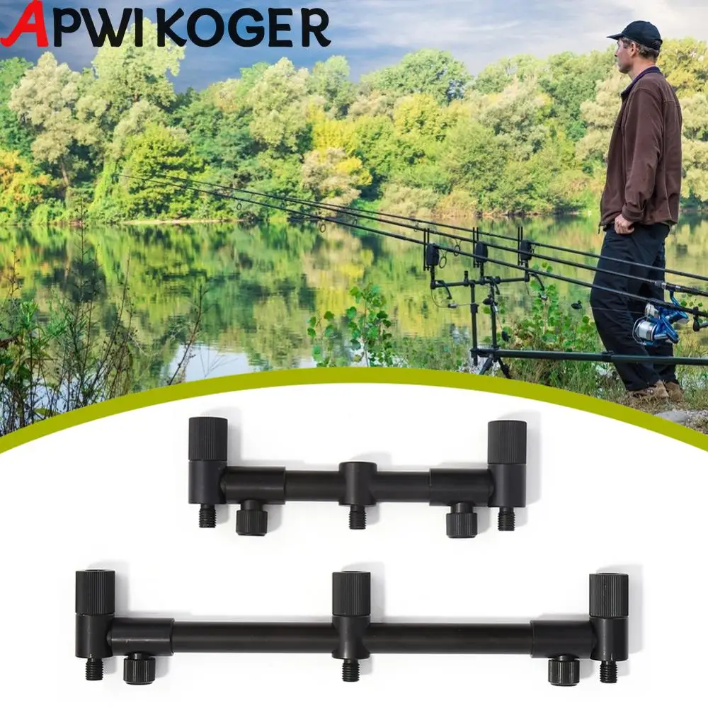 Fishing-Rod-Bite-Alarms-Holder-Telescopic-Carp-Fish-Pole-Buzz-Bar-Rest ...