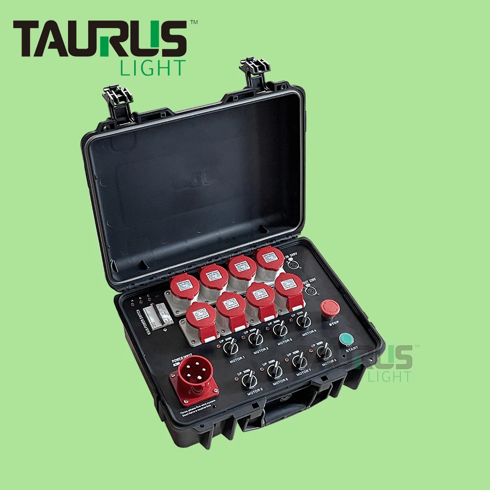8 Channels Stage Truss Lifting System Electric Hoist Controller ...