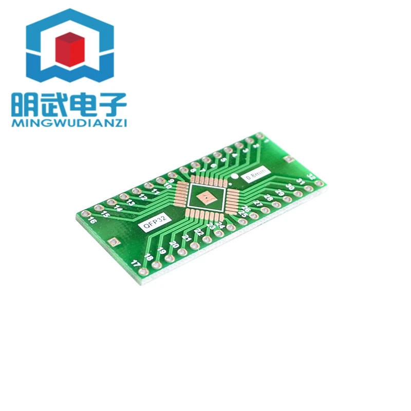 QFP32-To-DIP32-TQFP-LQFP-EQFP-Adapter-Board-0-8mm-Pin-Spacing ...
