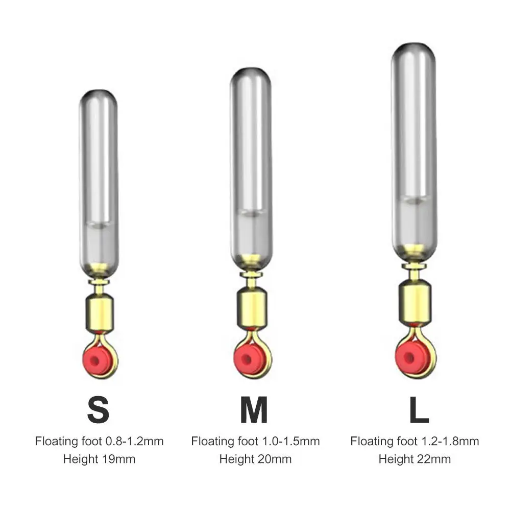 Newest-30pcs-Silicone-Fishing-Float-Holders-Copper-Swivels-360-Degree ...