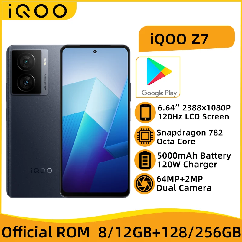 IQOO-Z7-5G-NFC-8GB-128GB-Snapdragon-782G-Octa-Core-6-64-120Hz-LCD ...