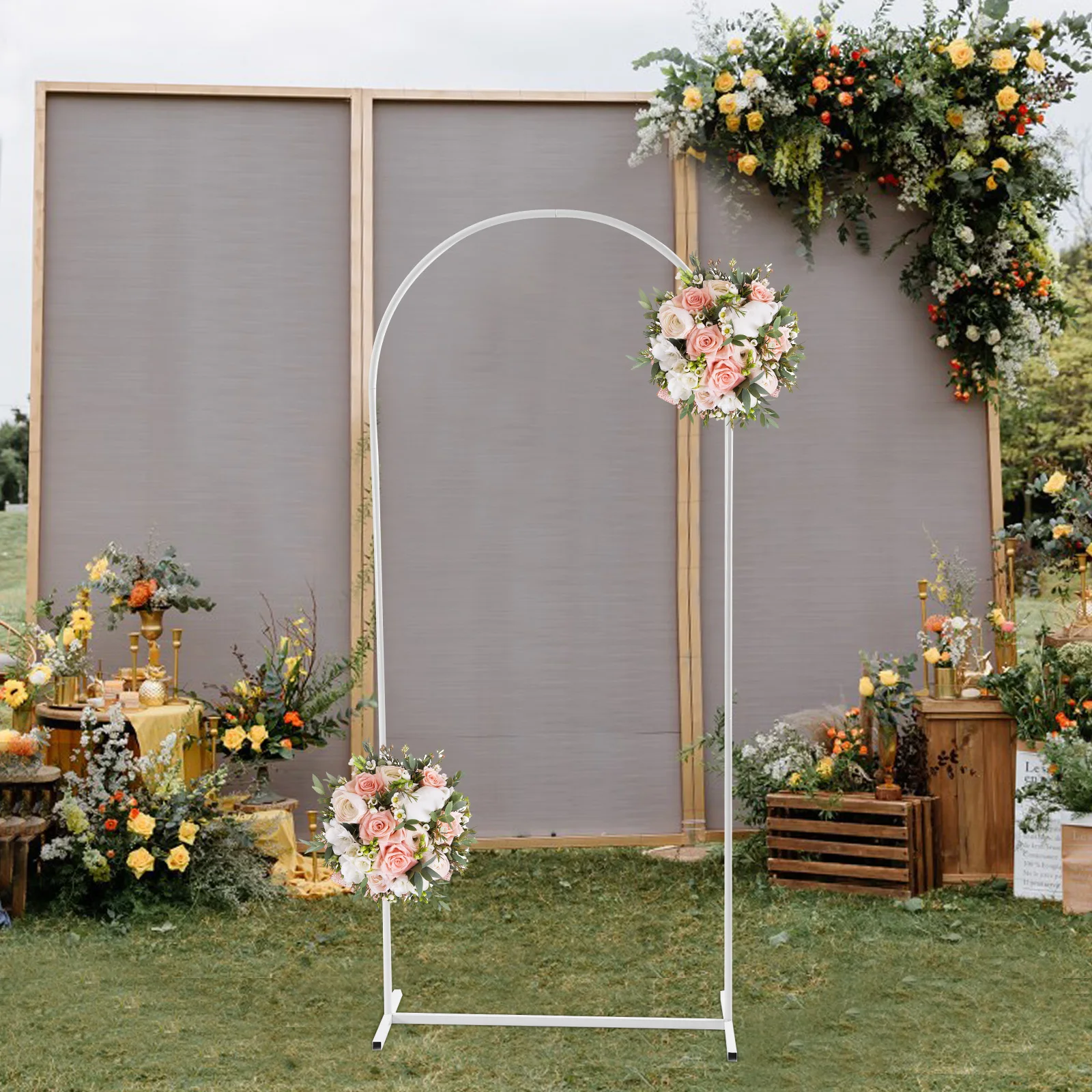 Metal-Arch-Backdrop-Stand-para-Decora-o-Arch-Rack-Arco-para-Anivers-rio ...