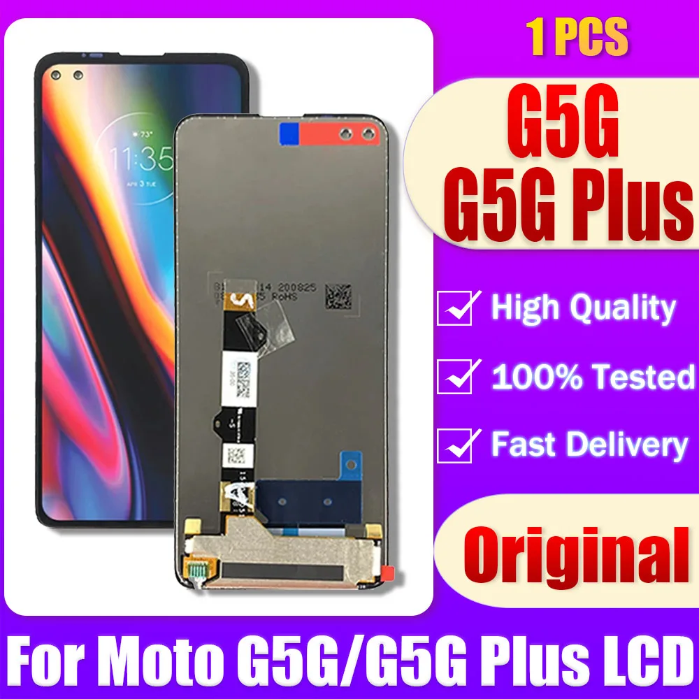 Original For Motorola Moto G5G Plus XT2075 LCD Display Touch Screen ...