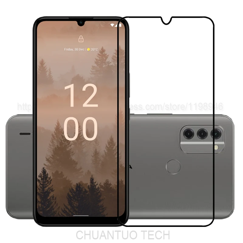 Screen Protectors | Protective Film | Nokia C31 - Full Cover Tempered ...