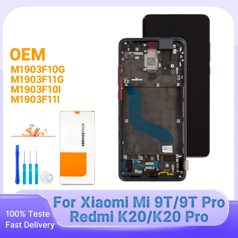 New-Tested-LCD-For-Xiaomi-Mi-9T-Mi-9T-Pro-Display-M1903F10G-Touch ...