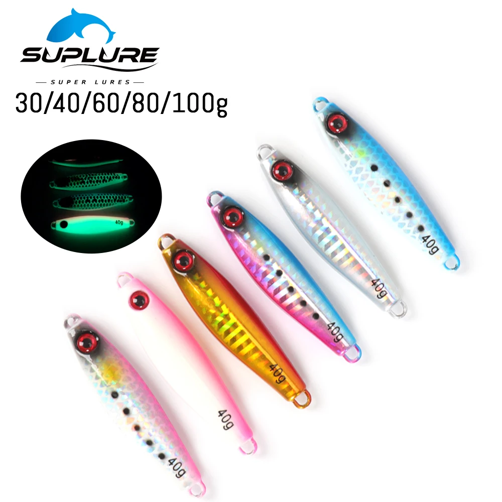 Super-Lure-NEW-3D-Eyes-Fast-Sinking-Metal-Jig-Lure-30g40g60g80g100g-Saltwater-Shore-Casting ...