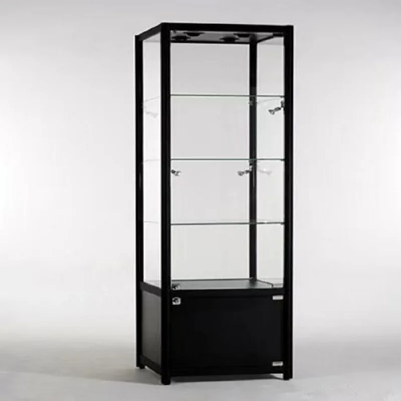 custom-Tall-Commercial-Showcase-Low-Price-Product-Display-Cabinet-Glass ...