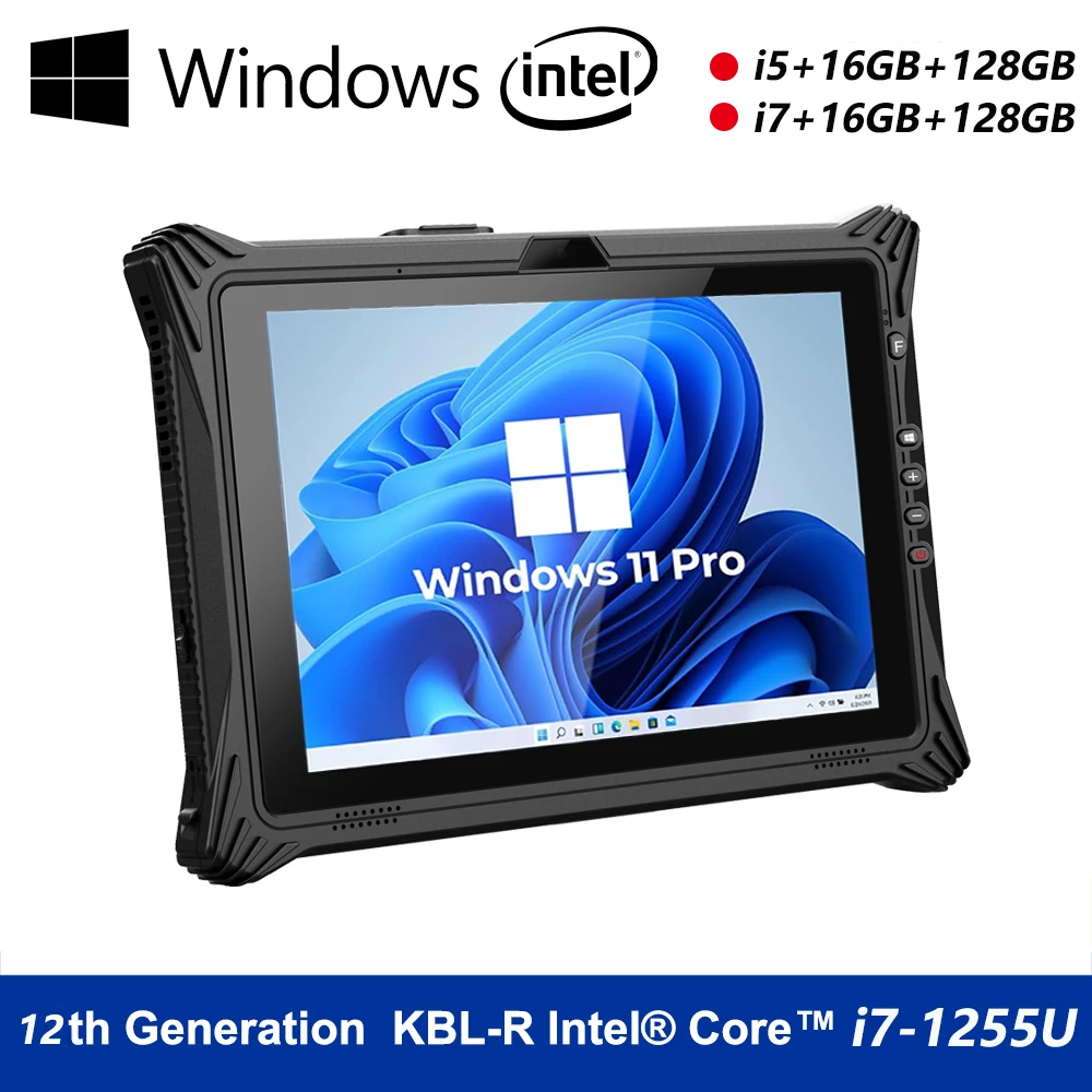 10 inch Windows 11 Rugged Tablet i7 CPU Industrial Tablet RJ45 Port ...