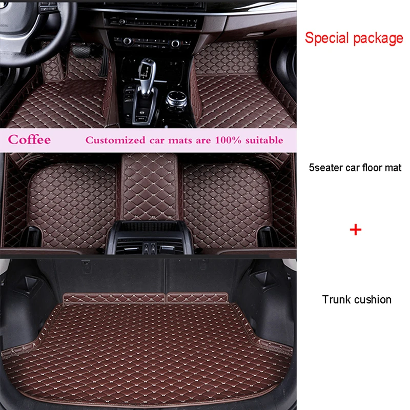 WZBWZX-Custom-Car-Floor-Mat-Trunk-Mats-100-For-Seat-Arona-Leon-Ateca ...