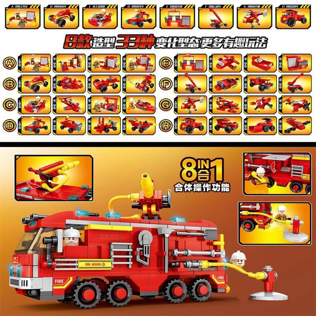 Lego Fireman Car
