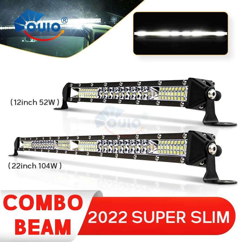 Slim-10-Inch-20-Inch-LED-Light-Bar-12V-24V-LED-Light-Bar-Combo-Point ...