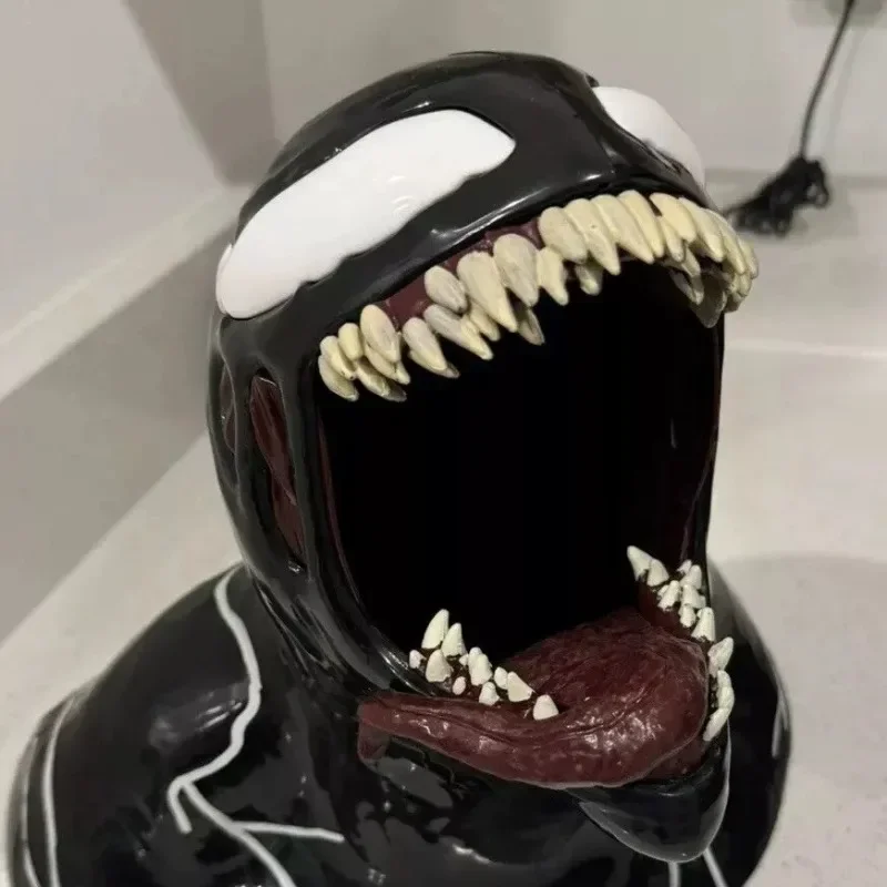 Marvel Venom Half Body Resin Statue Model Craft Horror Halloween Home ...