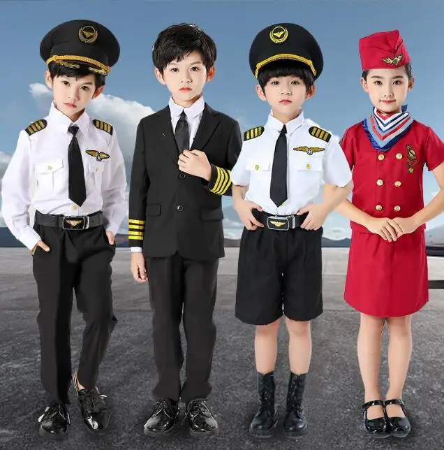 Airplane Pilot Costume Kids