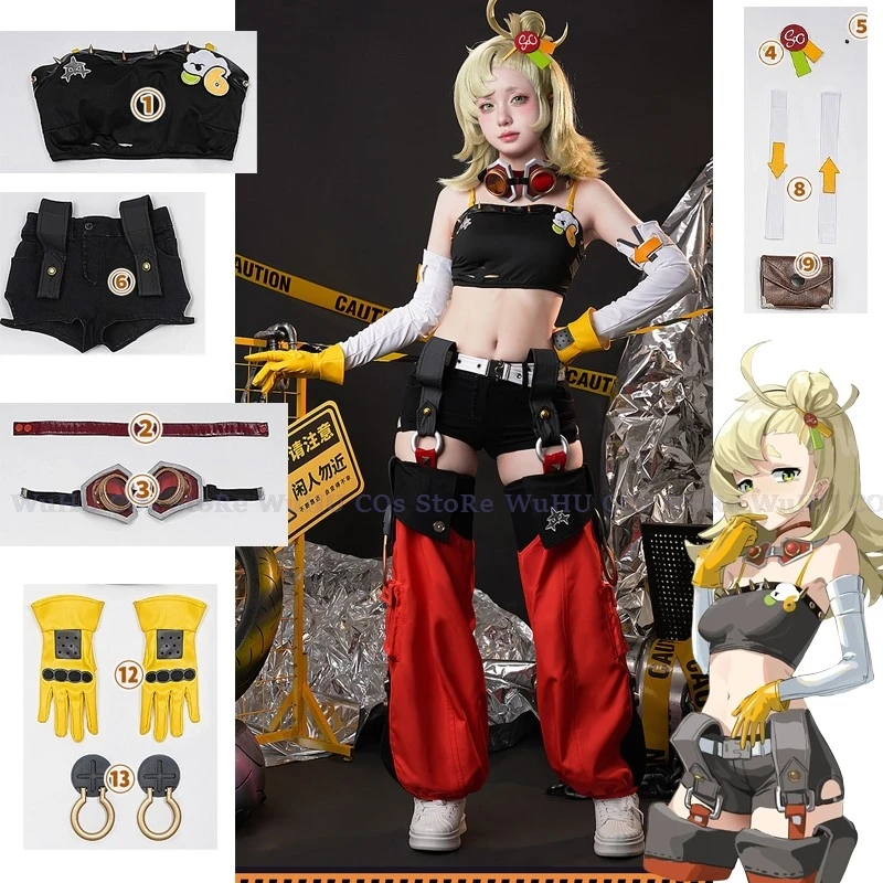 Game-Zenless-Zone-Piper-Wheel-Game-Suit-Lovely-Sexy-Uniform-Cosplay ...