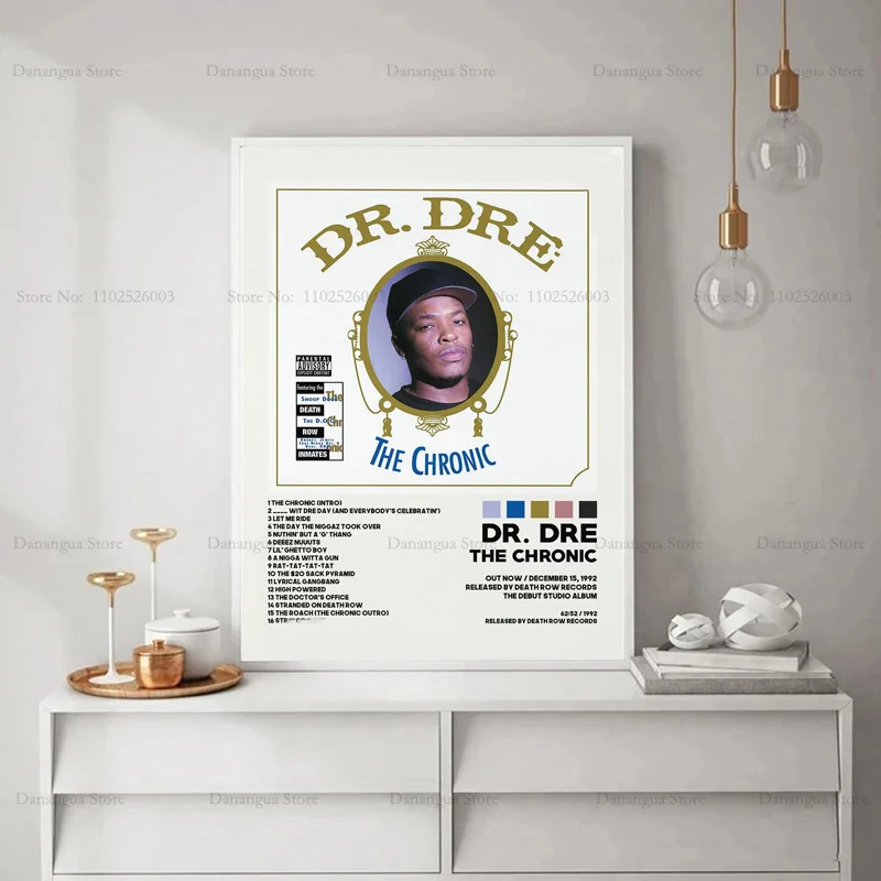 Dr-Dre-The-Chronic-Tracklist-Hip-Hop-Music-Album-Cover-Poster-Prints ...