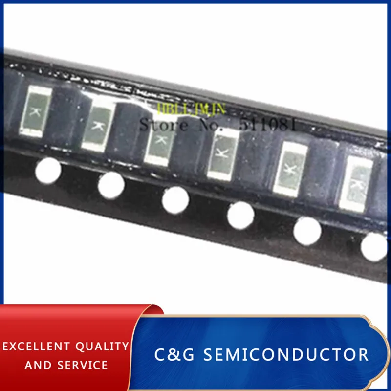 20PCS/100PCS SMD SMT Fuse 1206 1.5A 63V 63VDC 1500MA Marking Code K